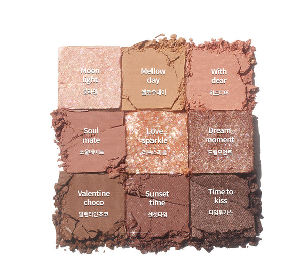 KEYBO Fall In Love Eyeshadow Palette Makeup Set – keybo